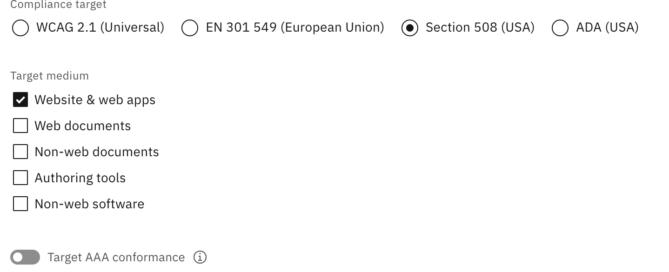 Section 508 and ADA testing is now available in Accessibility Cloud ...